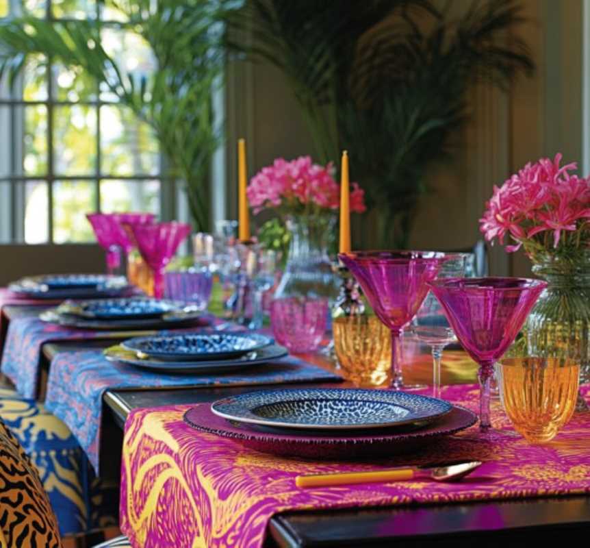 Avant-Garde Table Settings for Offbeat Dinner Parties